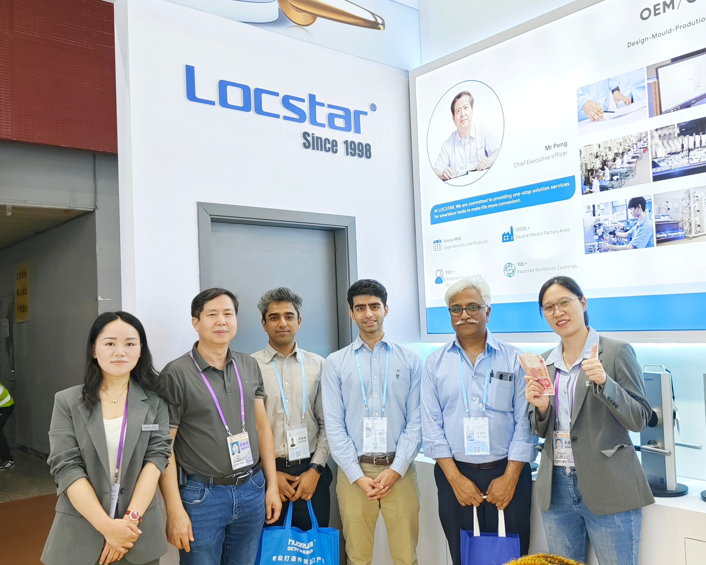 MEET LOCASTAR SMART LOCK AT THE 137TH CANTON FAIR – Locstar