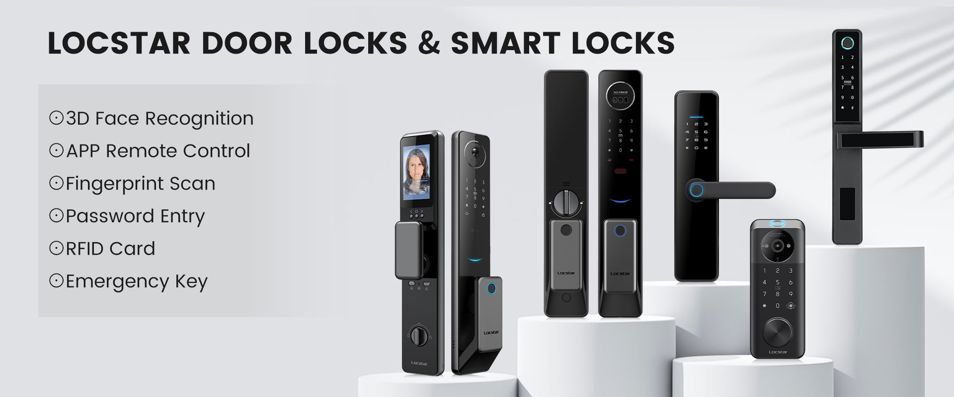 Locstar Smart Door Lock:Secure,Intelligent,Convenient Home Door Locks